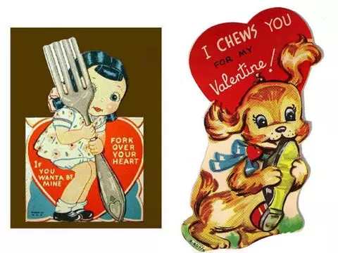 16 Vintage Valentines Day Cards - Funny Antique Valentines - Nolosha Dalka