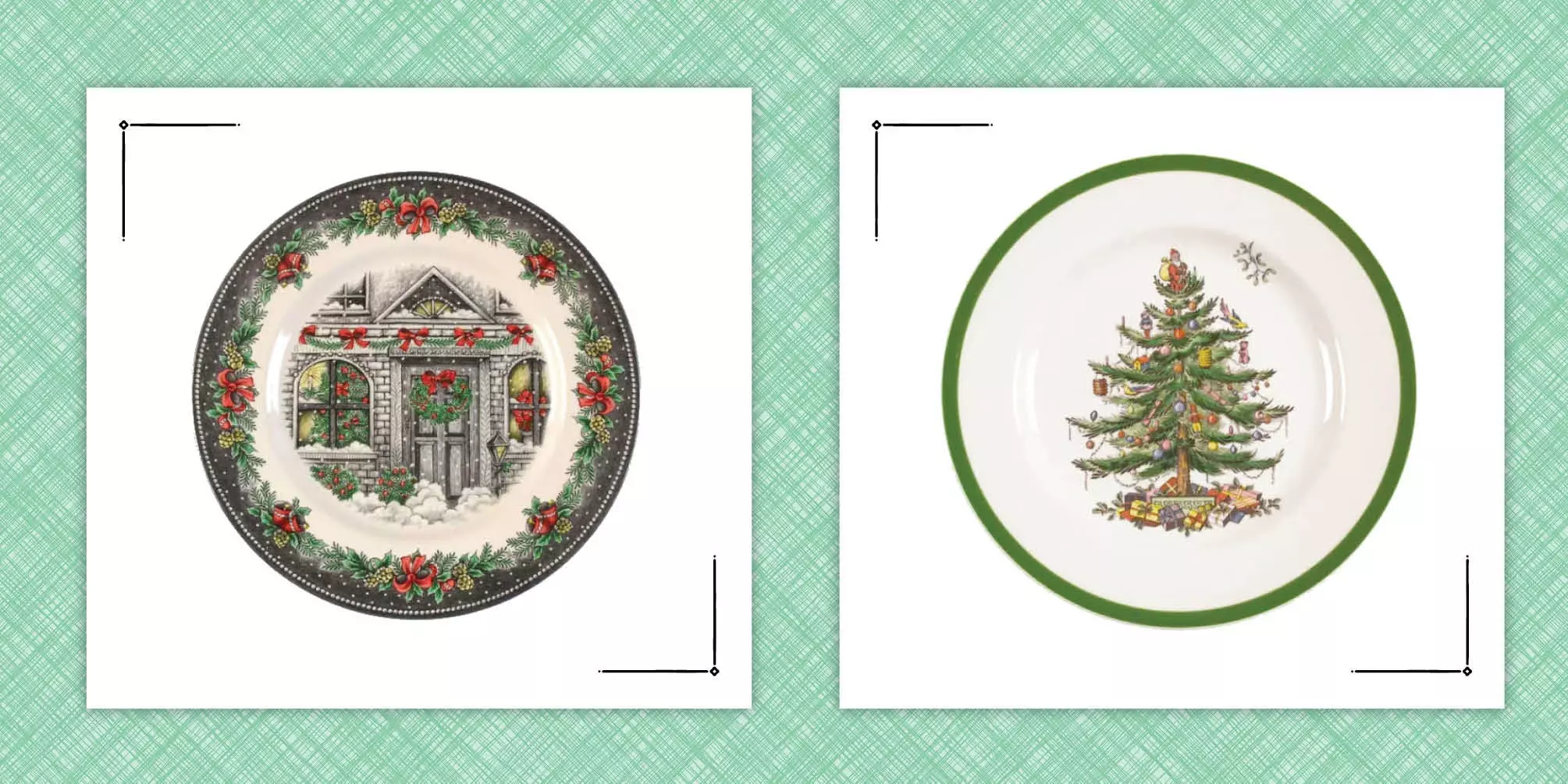 25 Best Vintage Christmas China - 最受歡迎的節日餐具