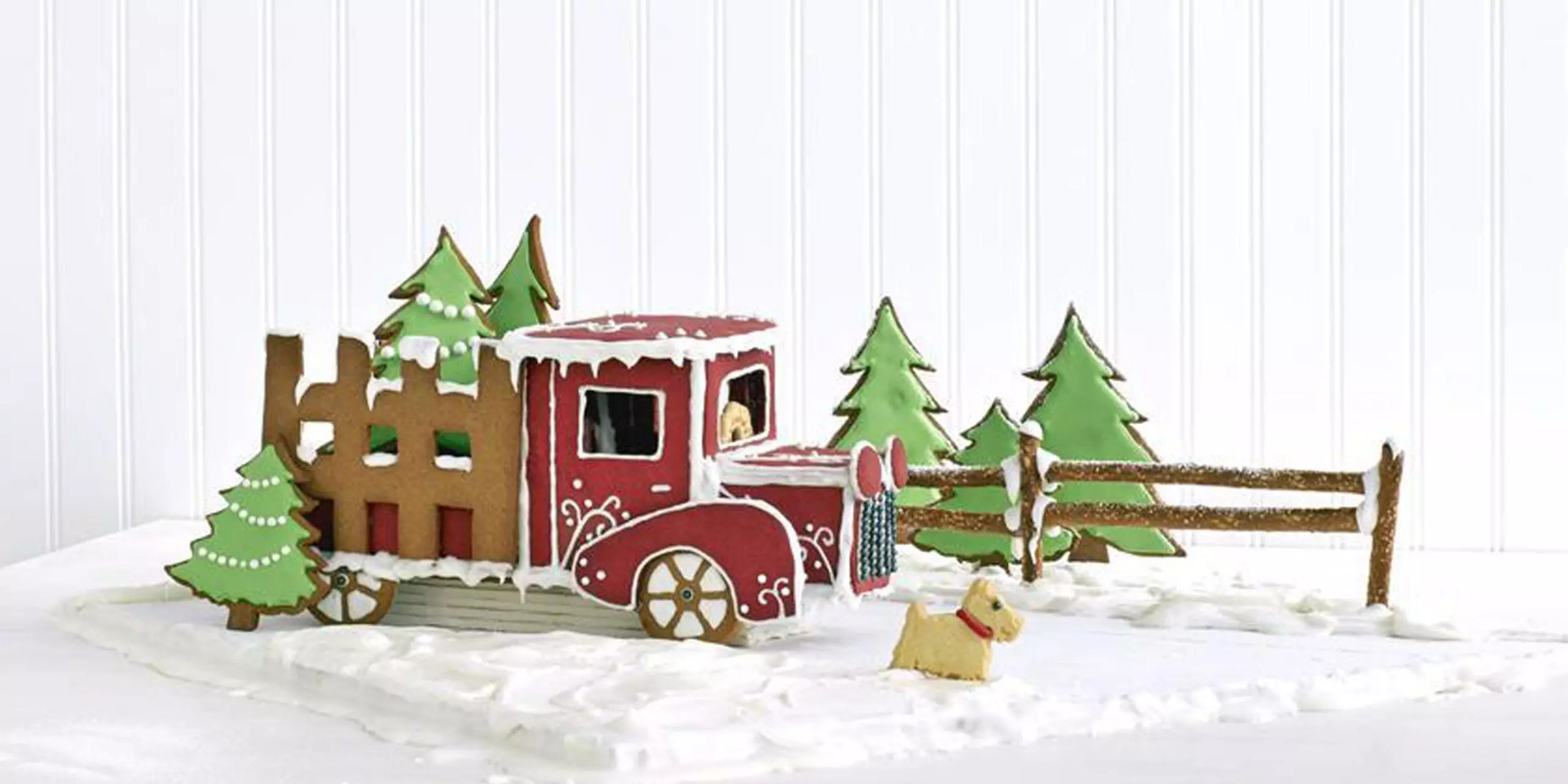 Gingerbread Truck Recipe - ແນວຄວາມຄິດເຮືອນ Gingerbread ປະເທດ