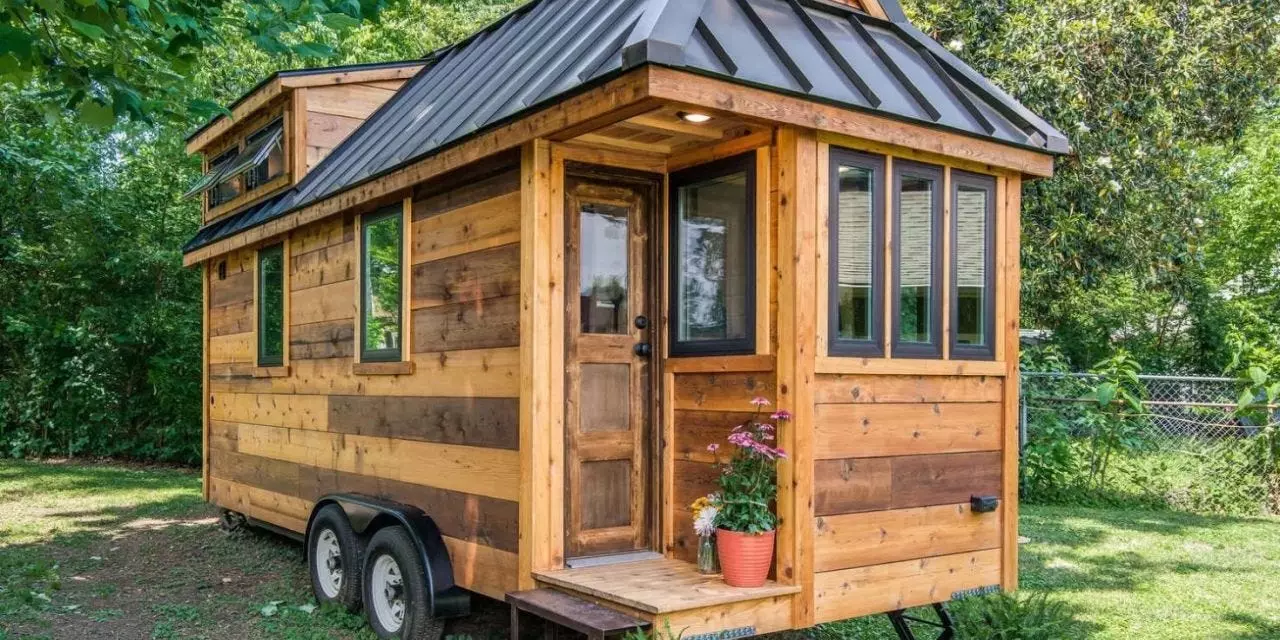 ھي ننڍڙو فارم ھاؤس ٺاھيندو توھان کي گھٽ ڪرڻ چاھيو ASAP - Cedar Mountain Tiny House