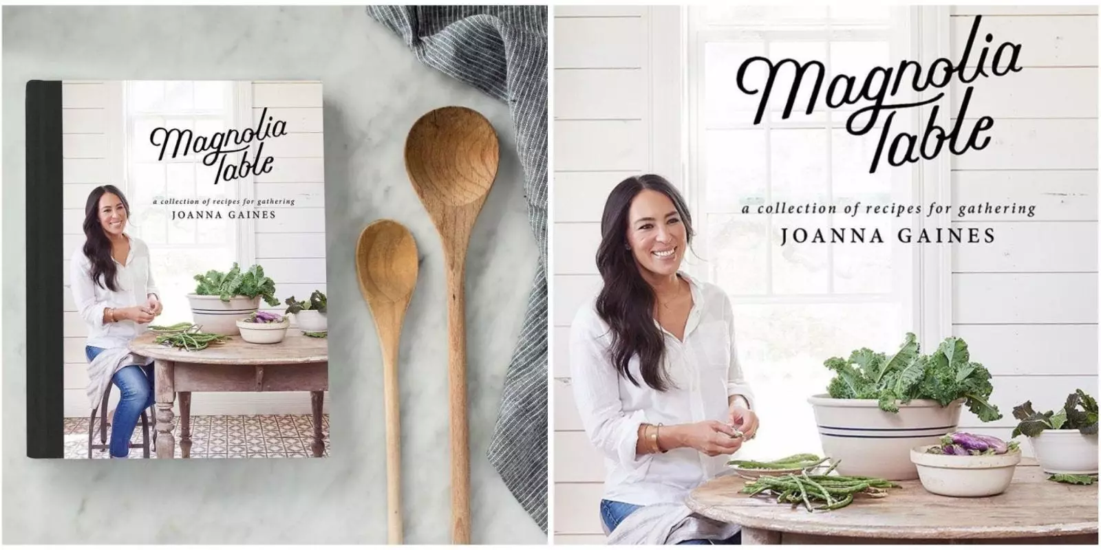 Joanna Anowana Nyowani Magnolia Tafura Cookbook Riri Pano - Mabikirwo kubva kuna Joanna Gaines