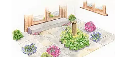 Isang Crevice Garden