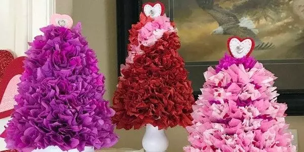 12 najboljih jelki za Valentinovo - DIY jelke i ukrasi za Valentinovo