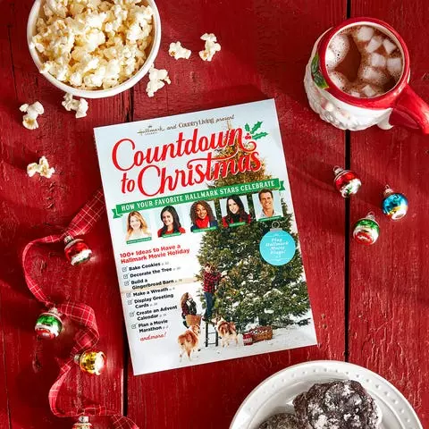 Country Living dan Hallmark's 2019 Countdown to Christmas Bookazine