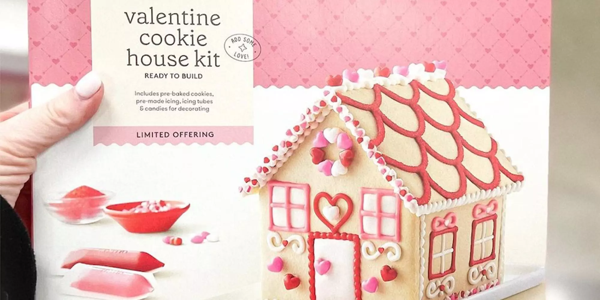 Sasaran Menjual Kit Rumah Kuki Hari Valentine dengan harga $8, Jadi Bersedia untuk Menghias