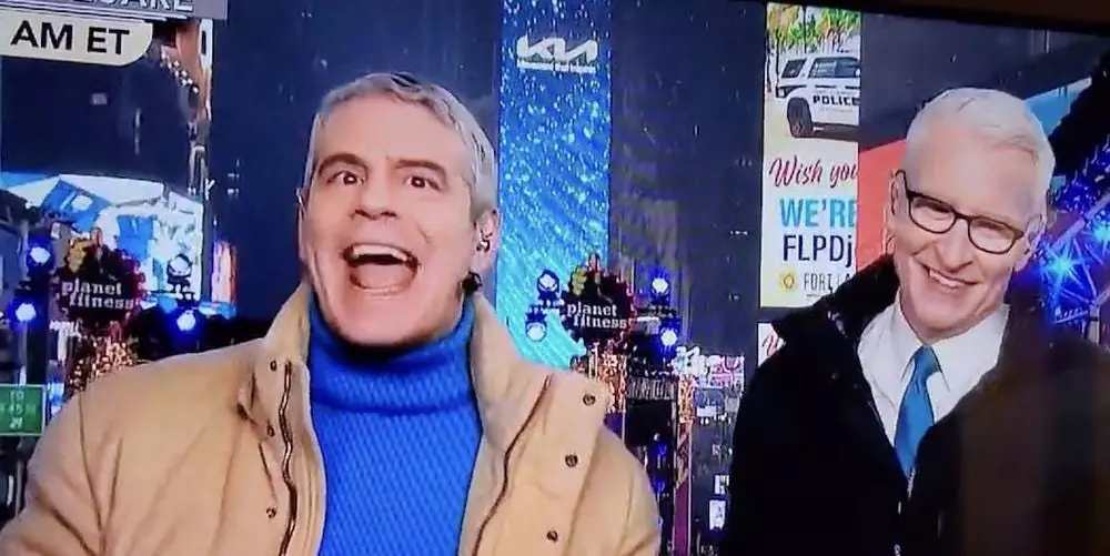 Andy Cohen na-akwa ụta na-akparị Ryan Seacrest na abalị ọhụrụ